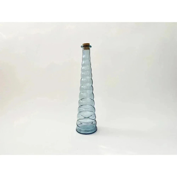 Vintage | Dining | Vintage Blue Grey Bubble Beehive Genie Bottle Tall ...